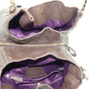 Coach | Bags | Coach Madison Phoebe Leather Shoulder Bag Midnight ...